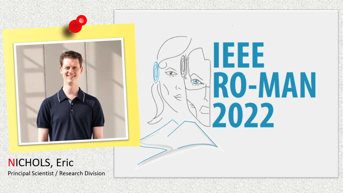 【International Conference Presentation】IEEE RO-MAN 2022 | Honda ...