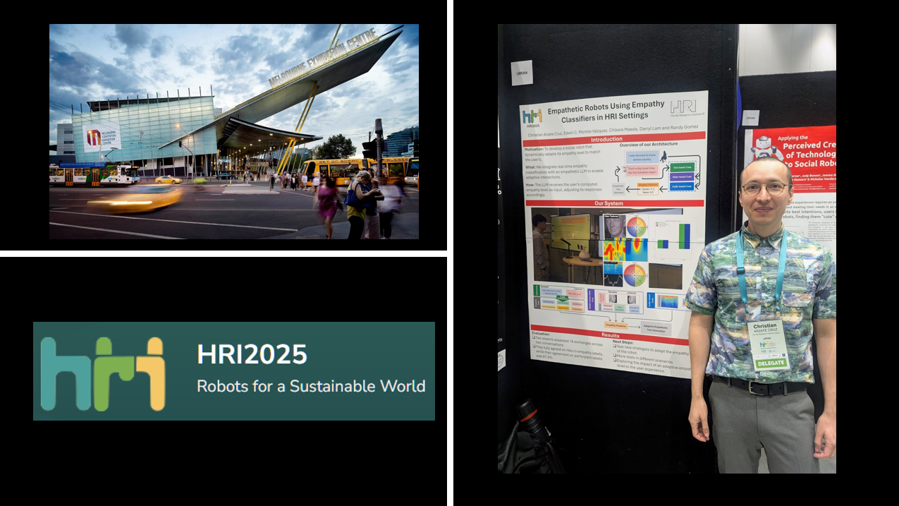【国際会議発表】 HRI 2025 | Honda Research Institute Japan Co., Ltd.